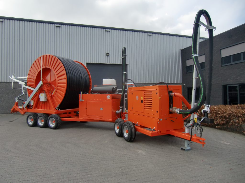 Haspel Gigant met pompset | AP Machinebouw